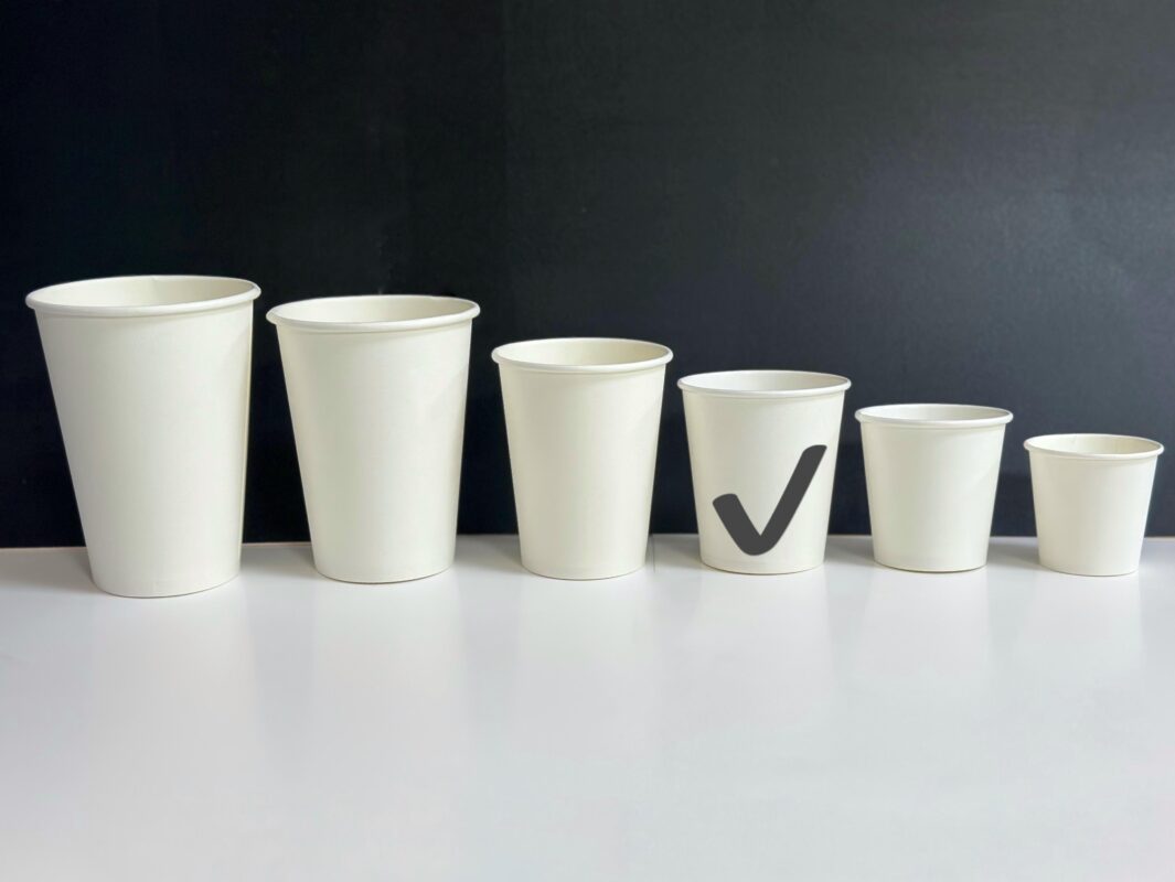PLAIN WHITE SINGLE WALL CUPS - GCC PACK LLC