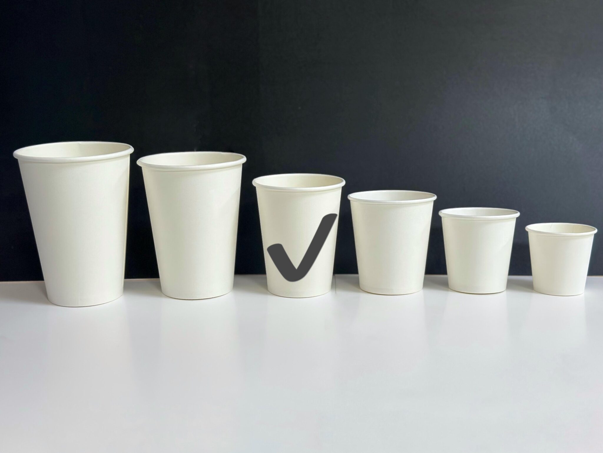 PLAIN WHITE SINGLE WALL CUPS - GCC PACK LLC
